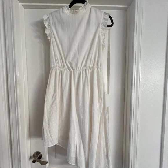 GREY LAB | Dresses | Grey Lab Los Angeles Asymmetrical White Dress New ...
